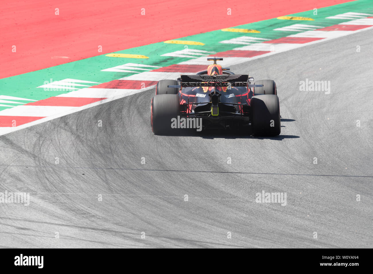 Formula 1 championship round at the A1 Red Bull Ring in Spielberg ...