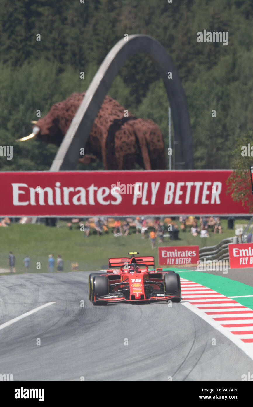 Formula 1 championship round at the A1 Red Bull Ring in Spielberg ...