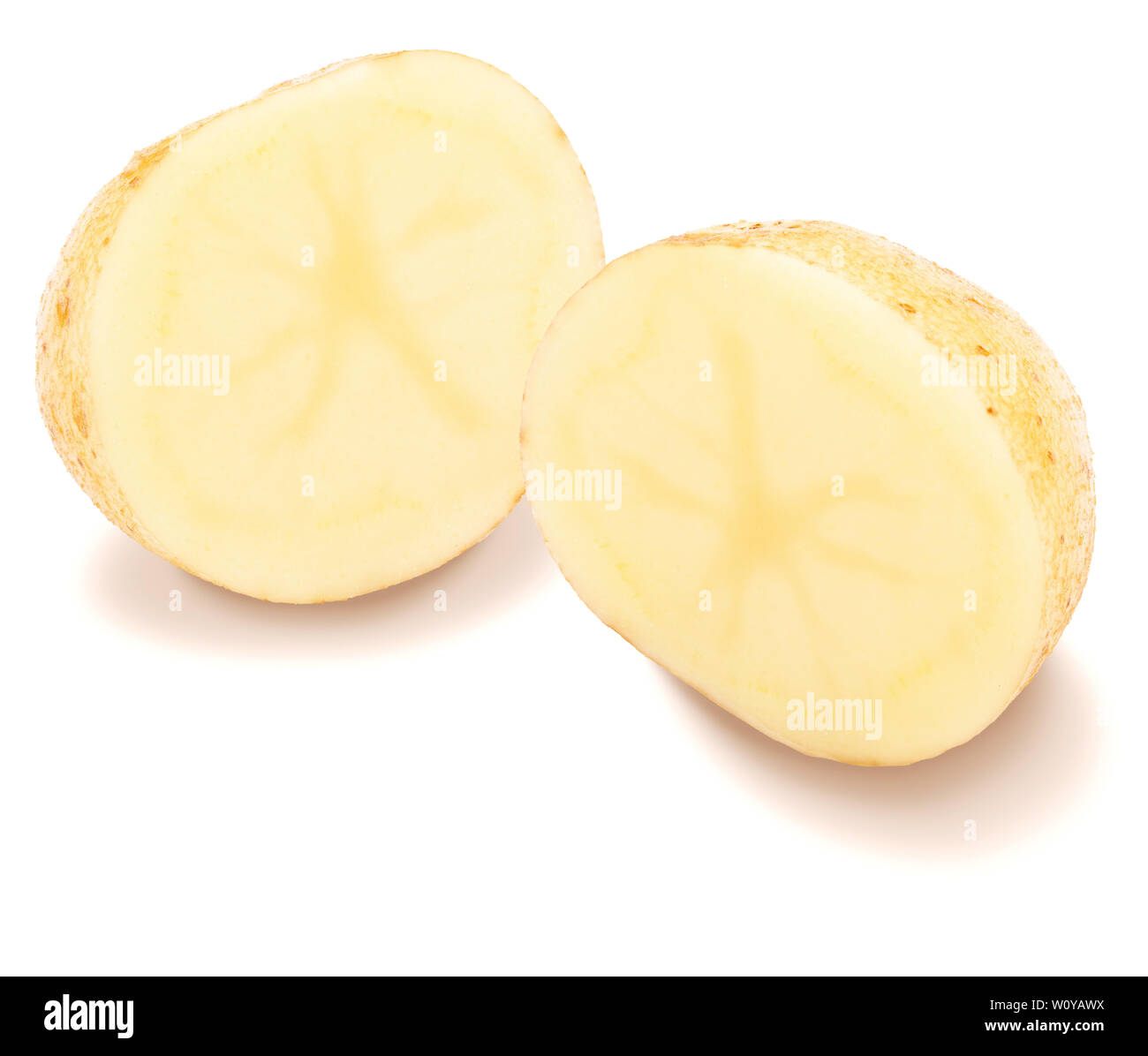 Half peeled potato Cut Out Stock Images & Pictures - Alamy