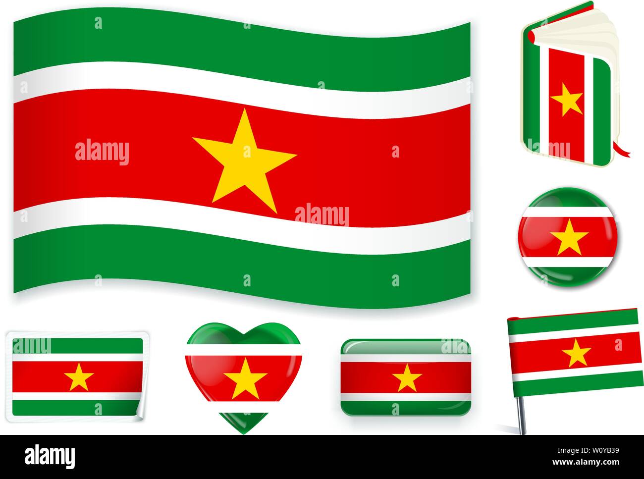Suriname colors hi-res stock photography and images - Alamy