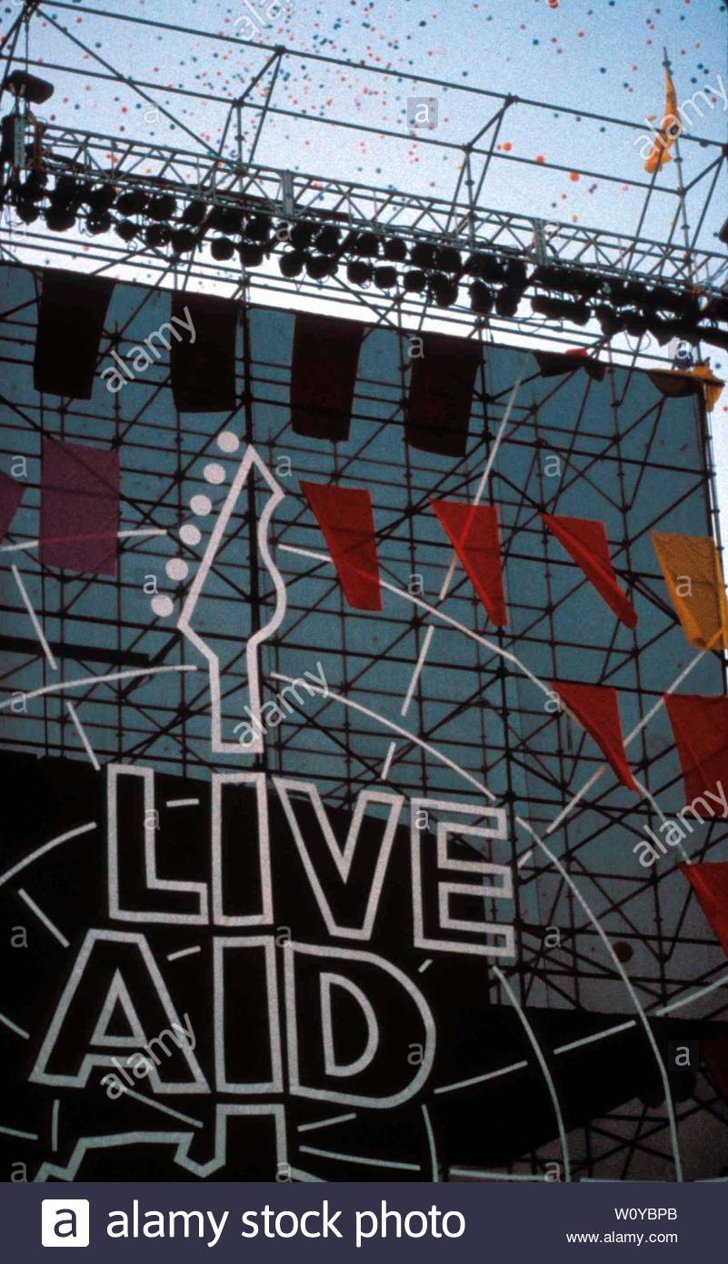 Live Aid High Resolution Stock Photography and Images - Alamy