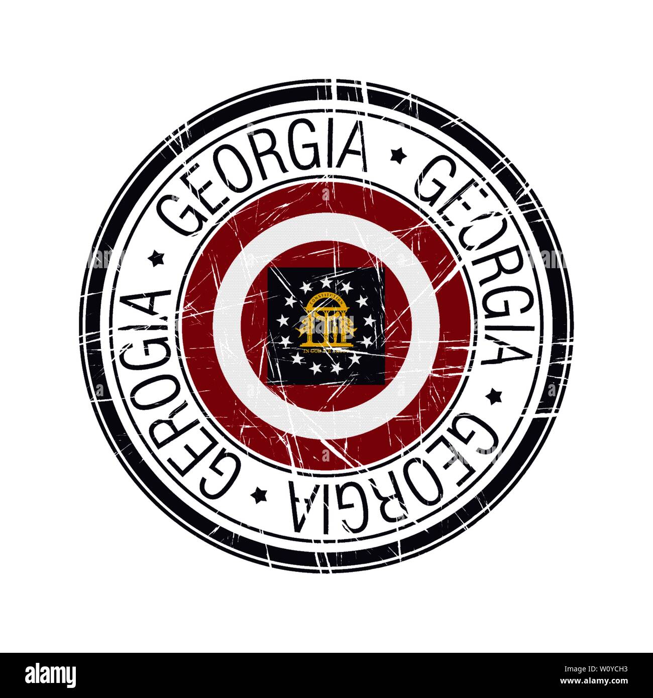Georgia seal state hi-res stock photography and images - Alamy