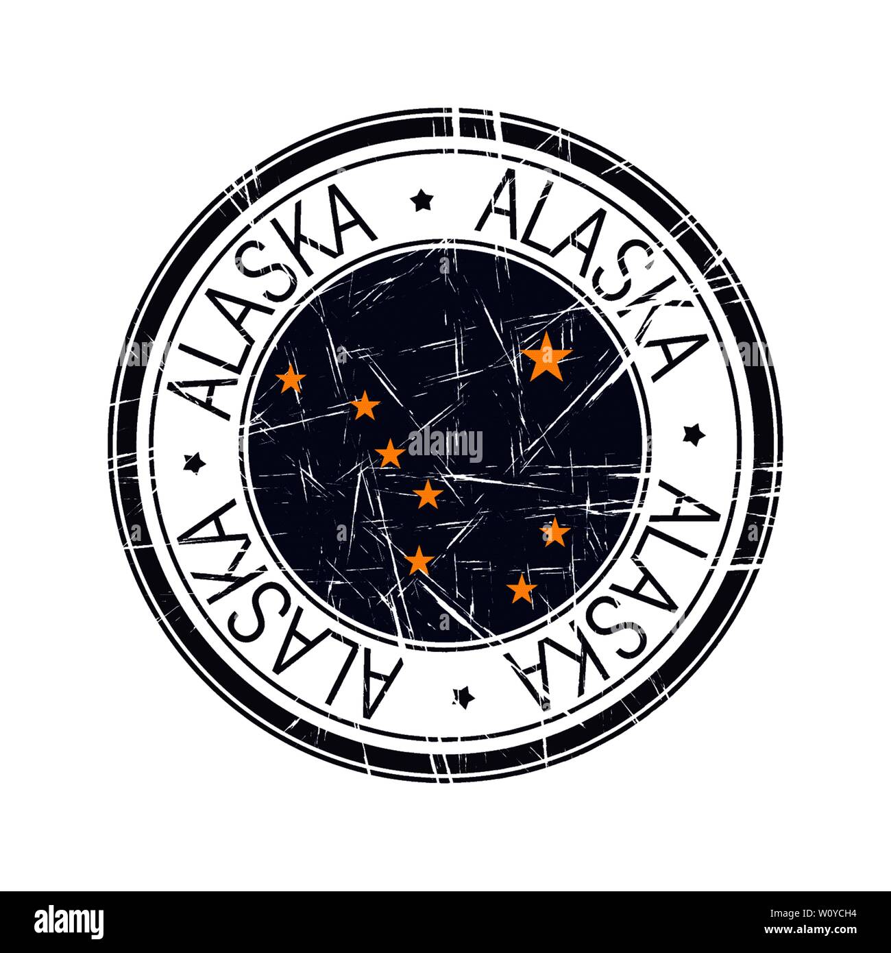 Alaska tourist map hi-res stock photography and images - Alamy
