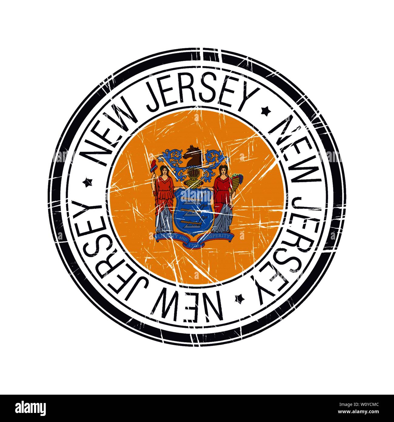 State Seal New Jersey High Resolution Stock Photography and Images - Alamy