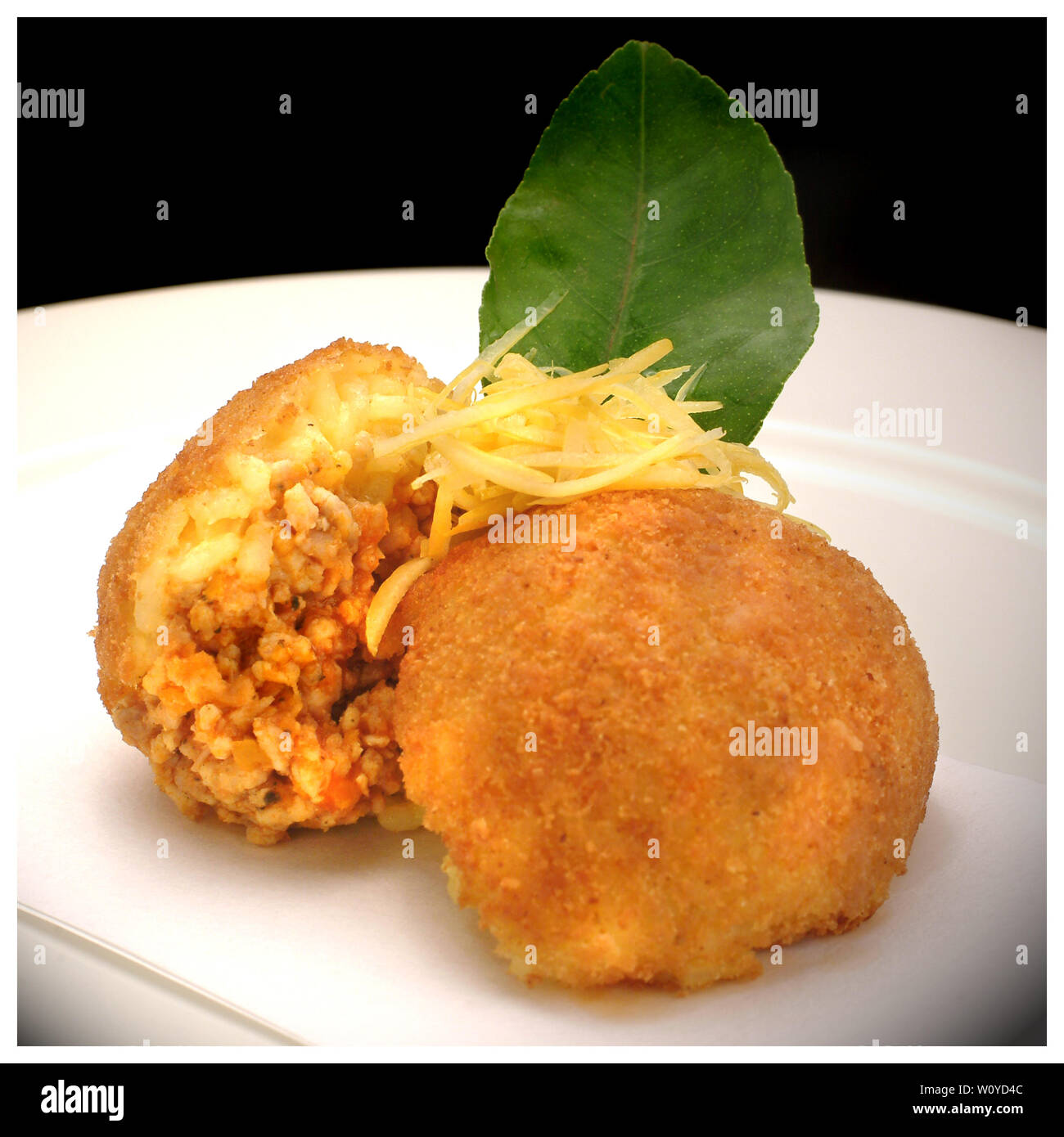 Traditional sicilian recipe Cut Out Stock Images & Pictures - Alamy