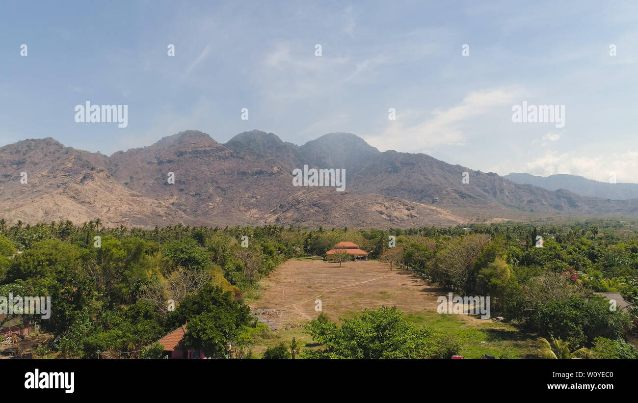 Aerial view small town foot hi-res stock photography and images - Alamy