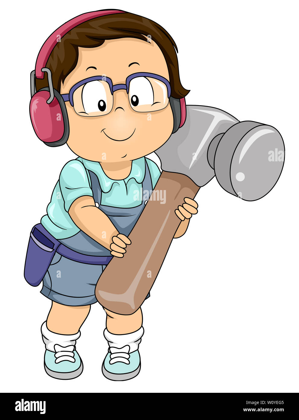 Toy Hammer Clip Art