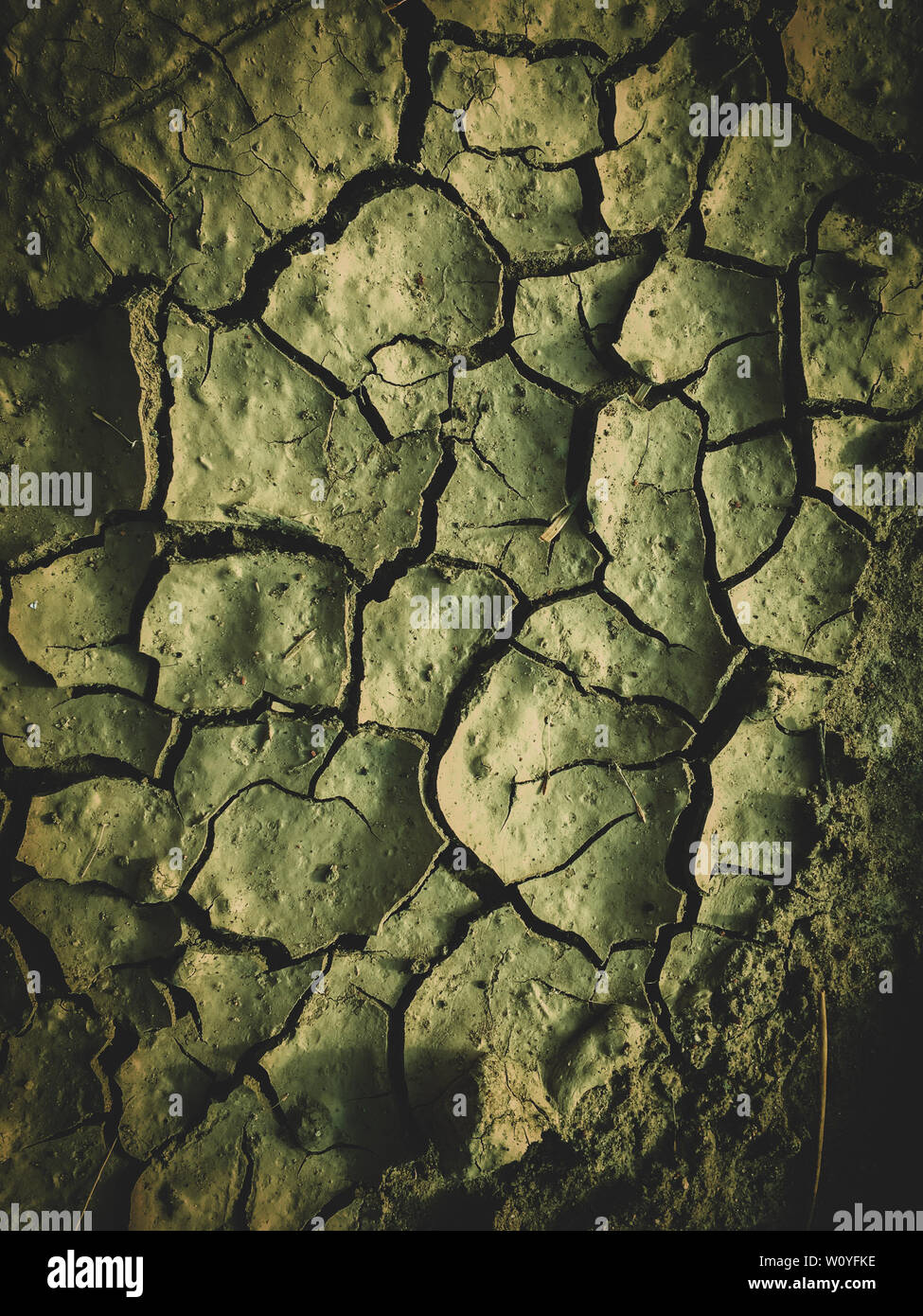 poisoned dead dry soil post apocalypse background Stock Photo - Alamy