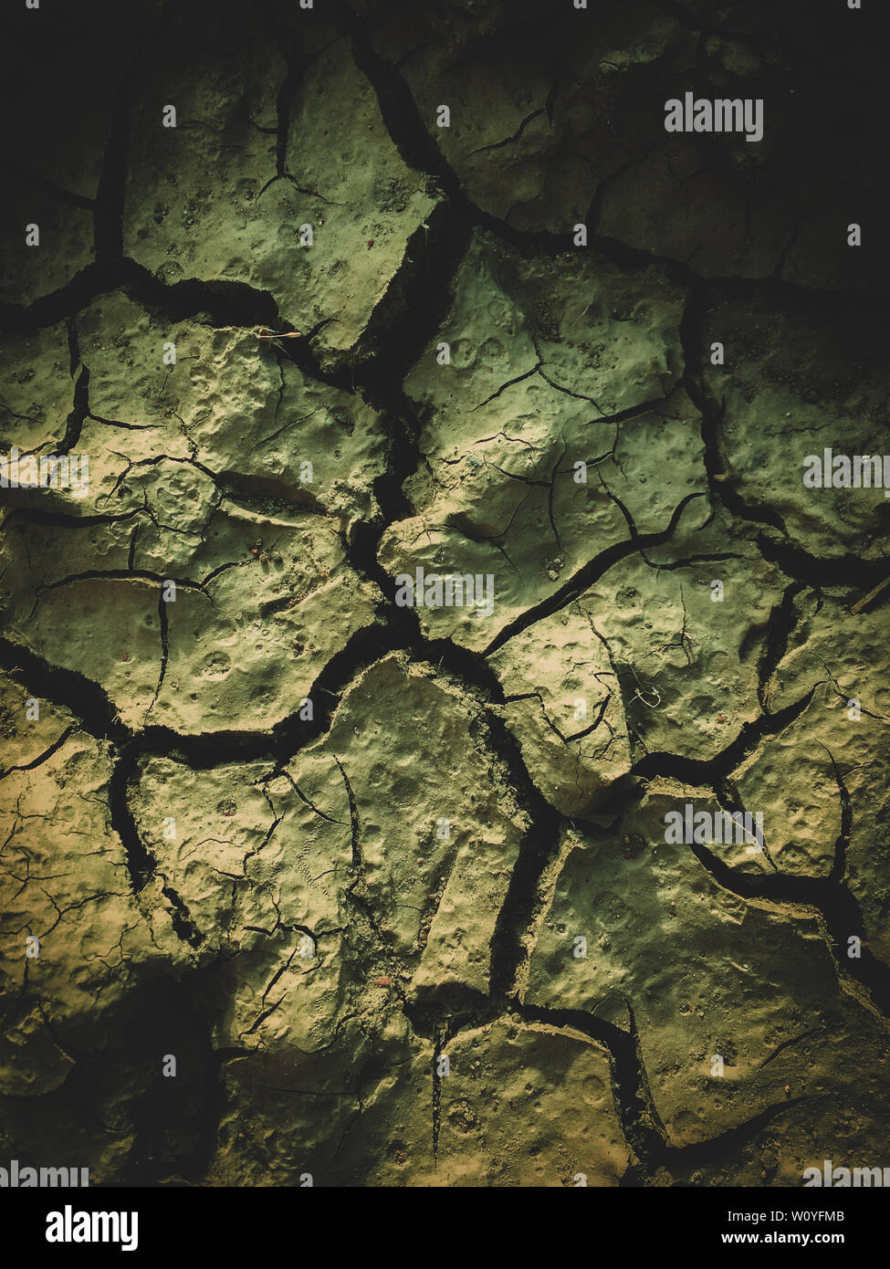 poisoned dead dry soil post apocalypse background Stock Photo - Alamy