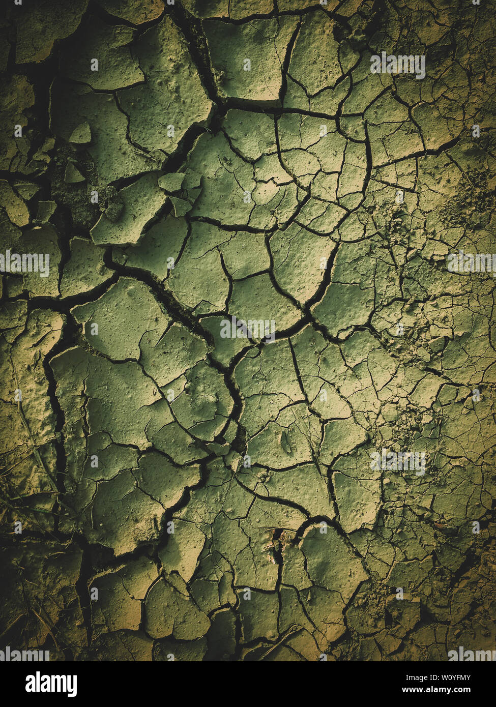 poisoned dead dry soil post apocalypse background Stock Photo - Alamy