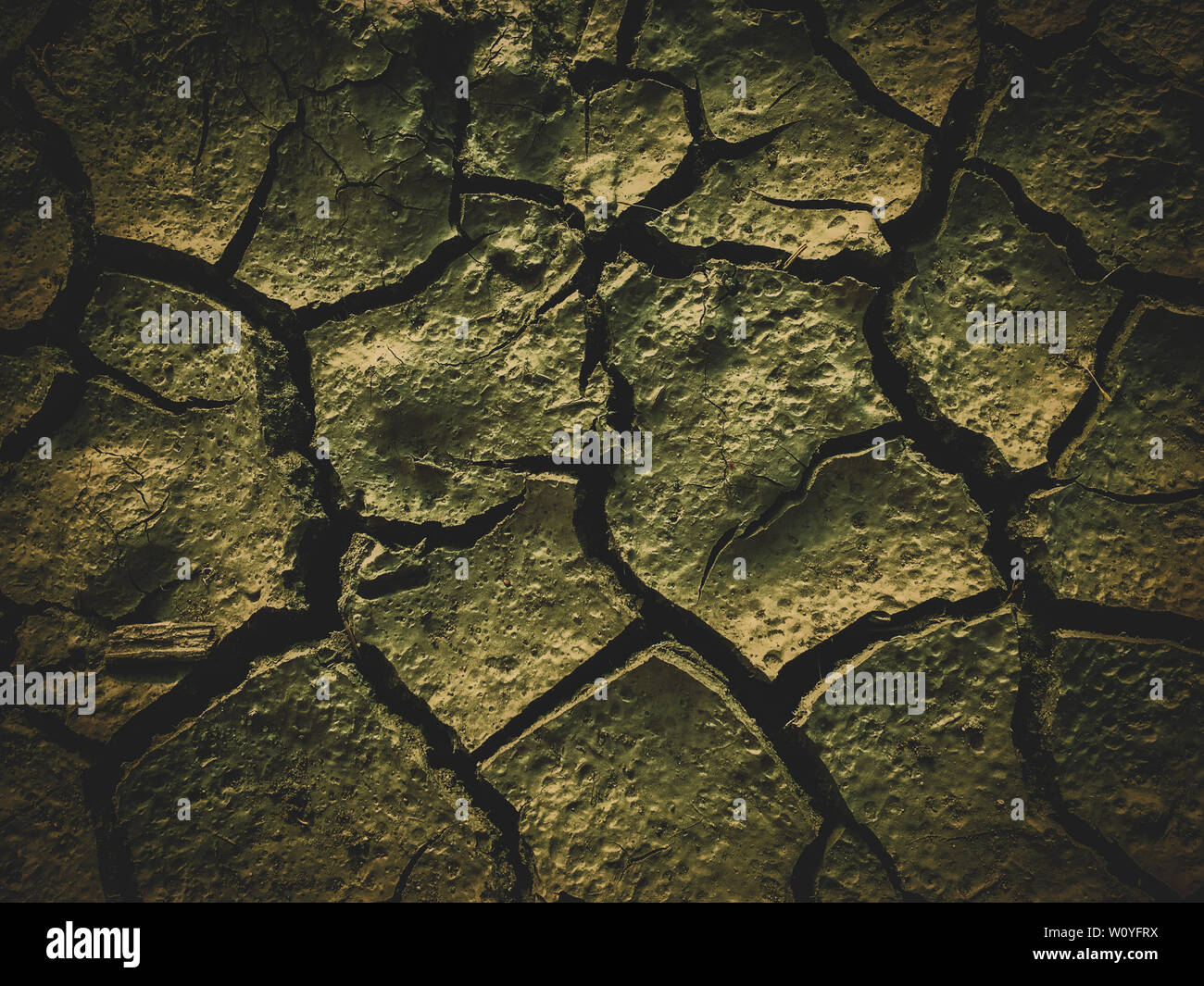 poisoned dead dry soil post apocalypse background Stock Photo - Alamy