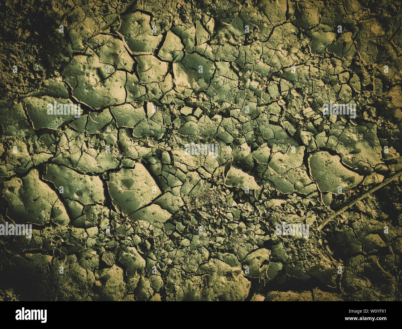 poisoned dead dry soil post apocalypse background Stock Photo - Alamy