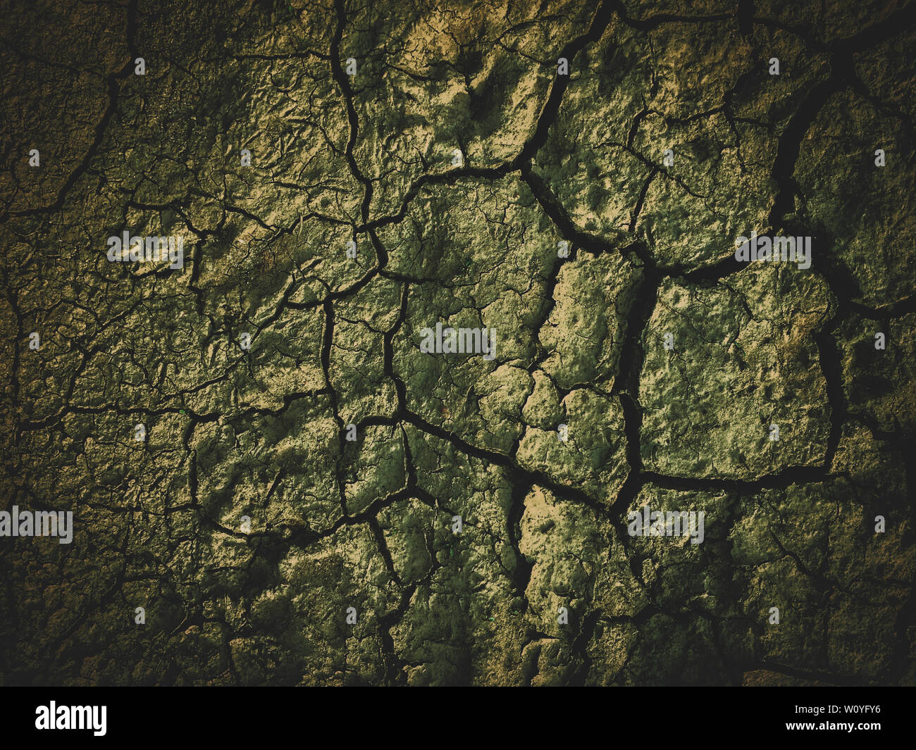 poisoned dead dry soil post apocalypse background Stock Photo - Alamy