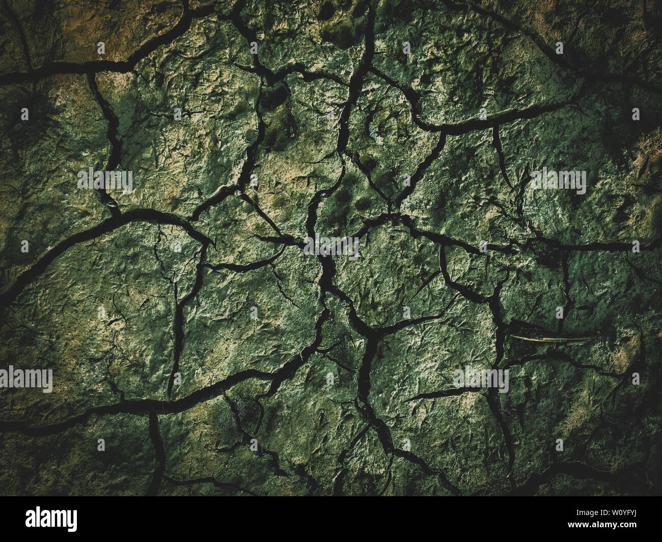 poisoned dead dry soil post apocalypse background Stock Photo - Alamy