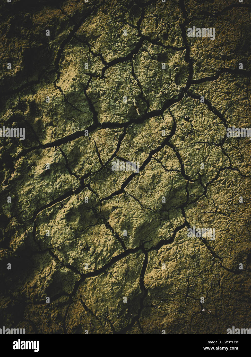 poisoned dead dry soil post apocalypse background Stock Photo - Alamy