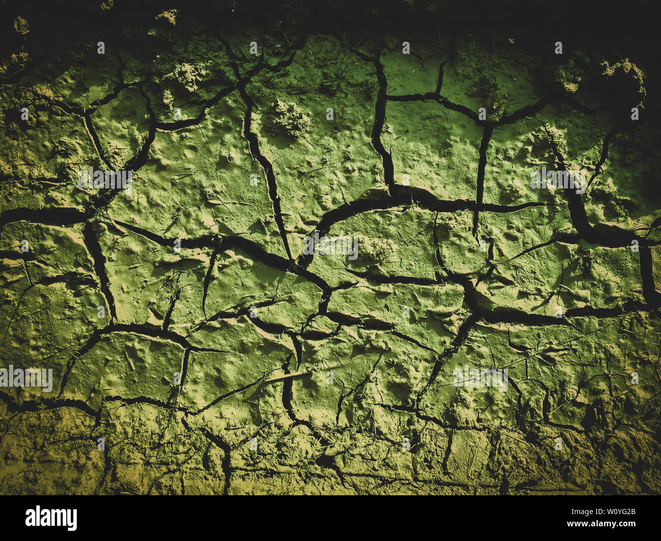 poisoned dead dry soil post apocalypse background Stock Photo - Alamy