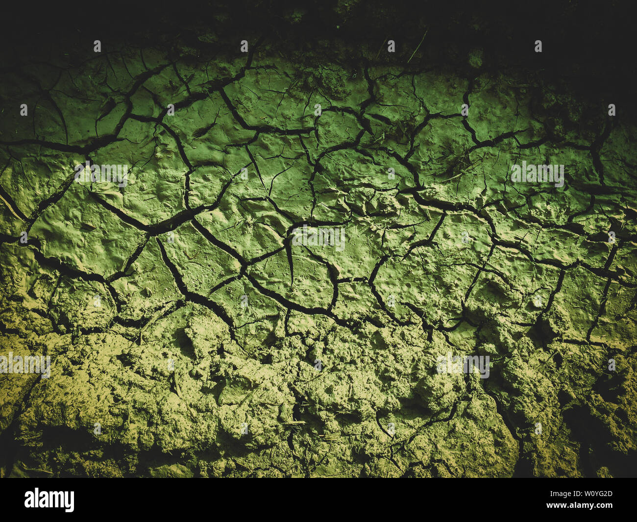 poisoned dead dry soil post apocalypse background Stock Photo - Alamy