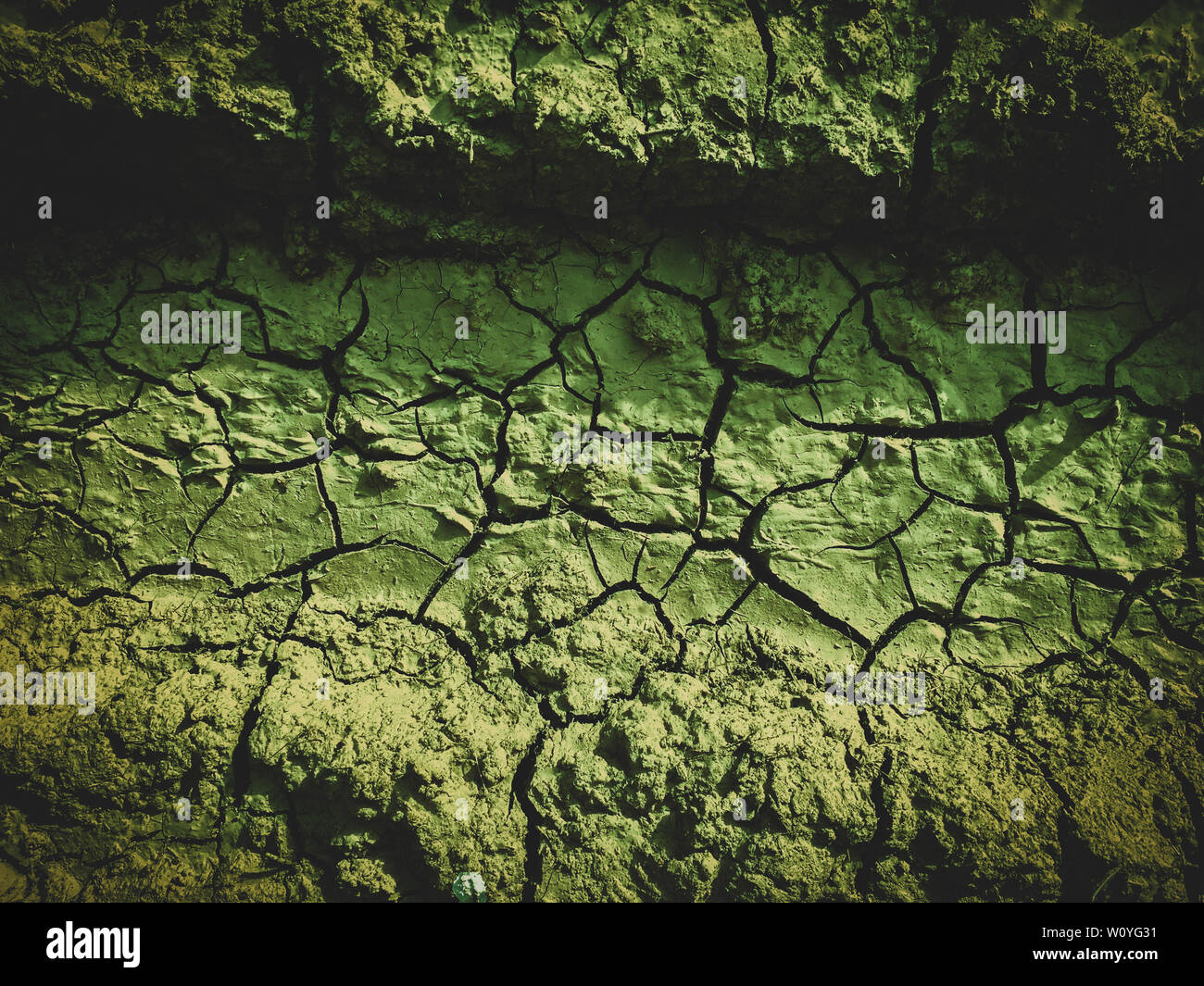 poisoned dead dry soil post apocalypse background Stock Photo - Alamy