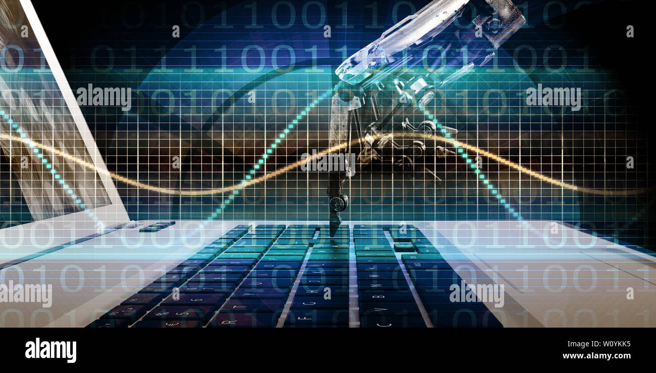 System Integration Technology Network Platform with AI Stock Photo - Alamy