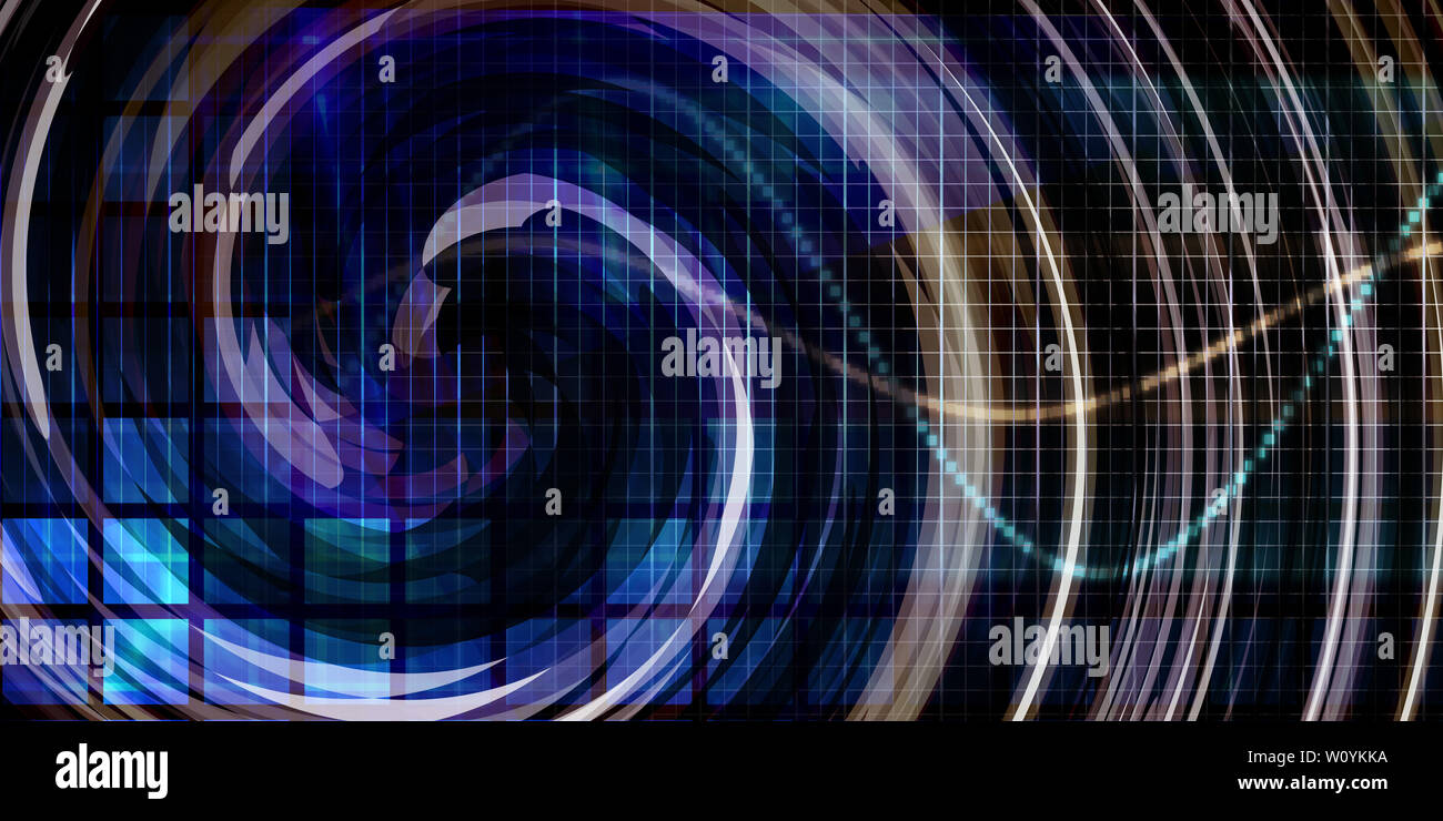 Data Stream of Internet Digital Information Moving Stock Photo - Alamy