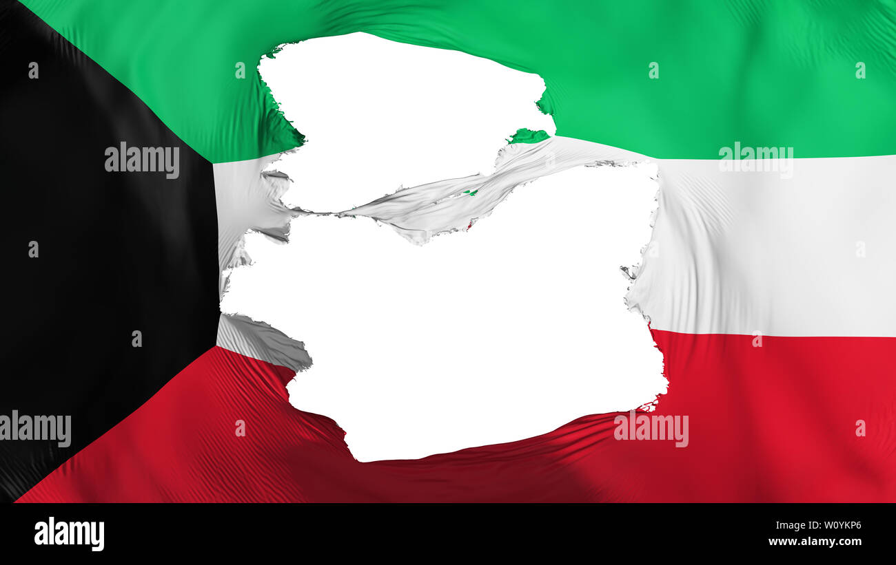 Kuwait 3d flag hi-res stock photography and images - Alamy