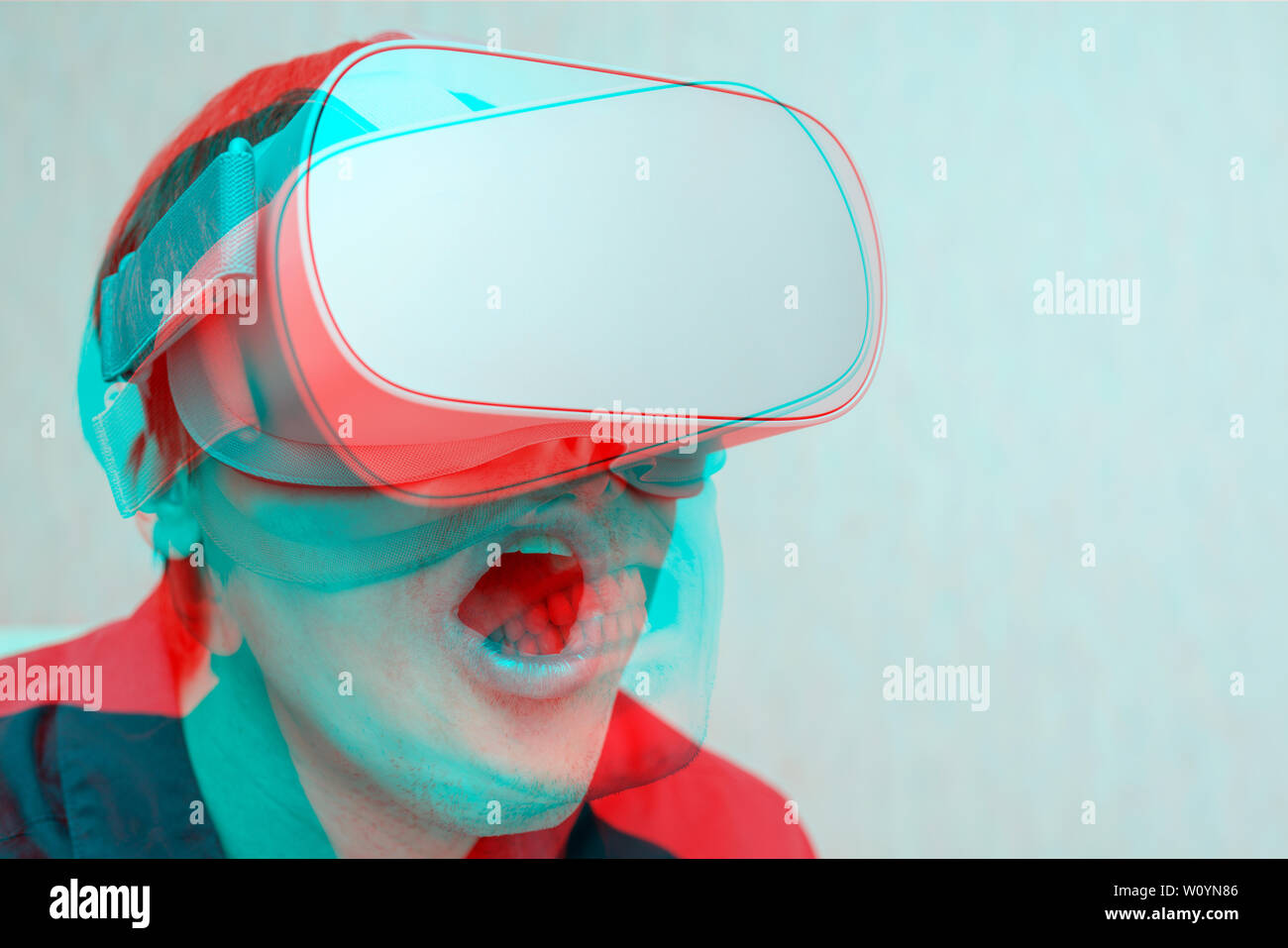Anaglyph hi-res stock photography and images - Alamy