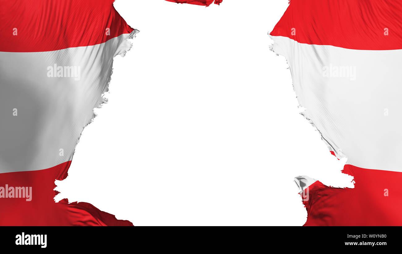 Lebanon flag ripped apart, white background, 3d rendering Stock Photo ...