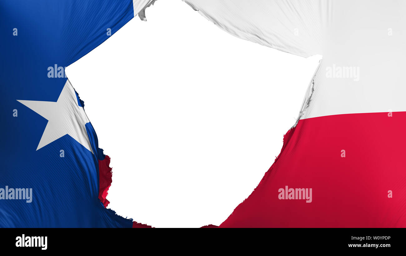 Cracked Texas state flag, white background, 3d rendering Stock Photo ...