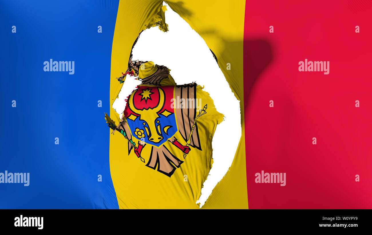 3d render moldova flag hi-res stock photography and images - Alamy