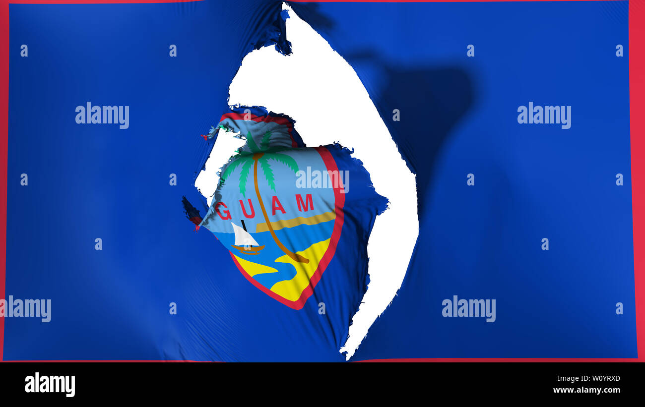 White guam flag hi-res stock photography and images - Alamy