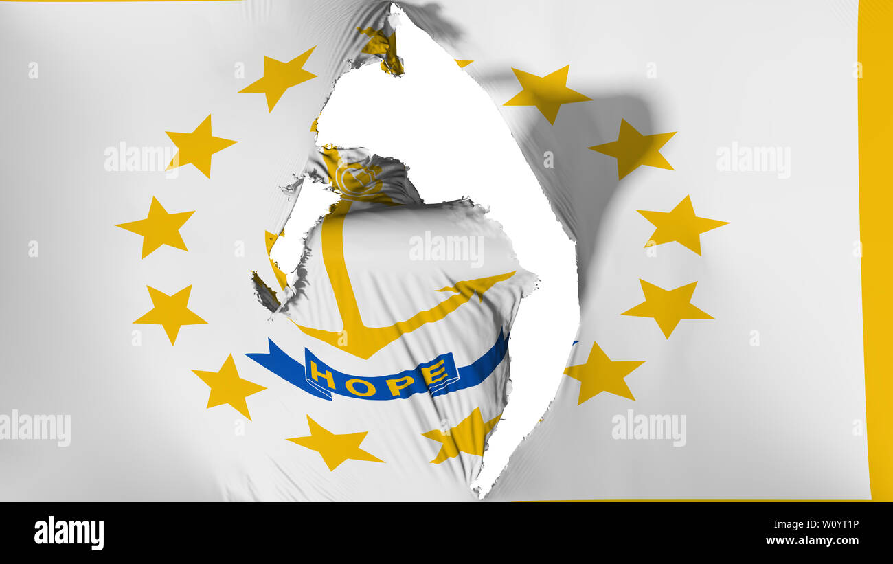 Fabric flag rhode island hi-res stock photography and images - Alamy