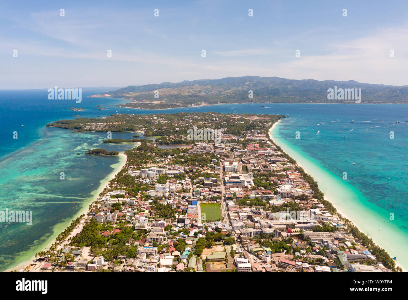 Boracay street hi-res stock photography and images - Alamy