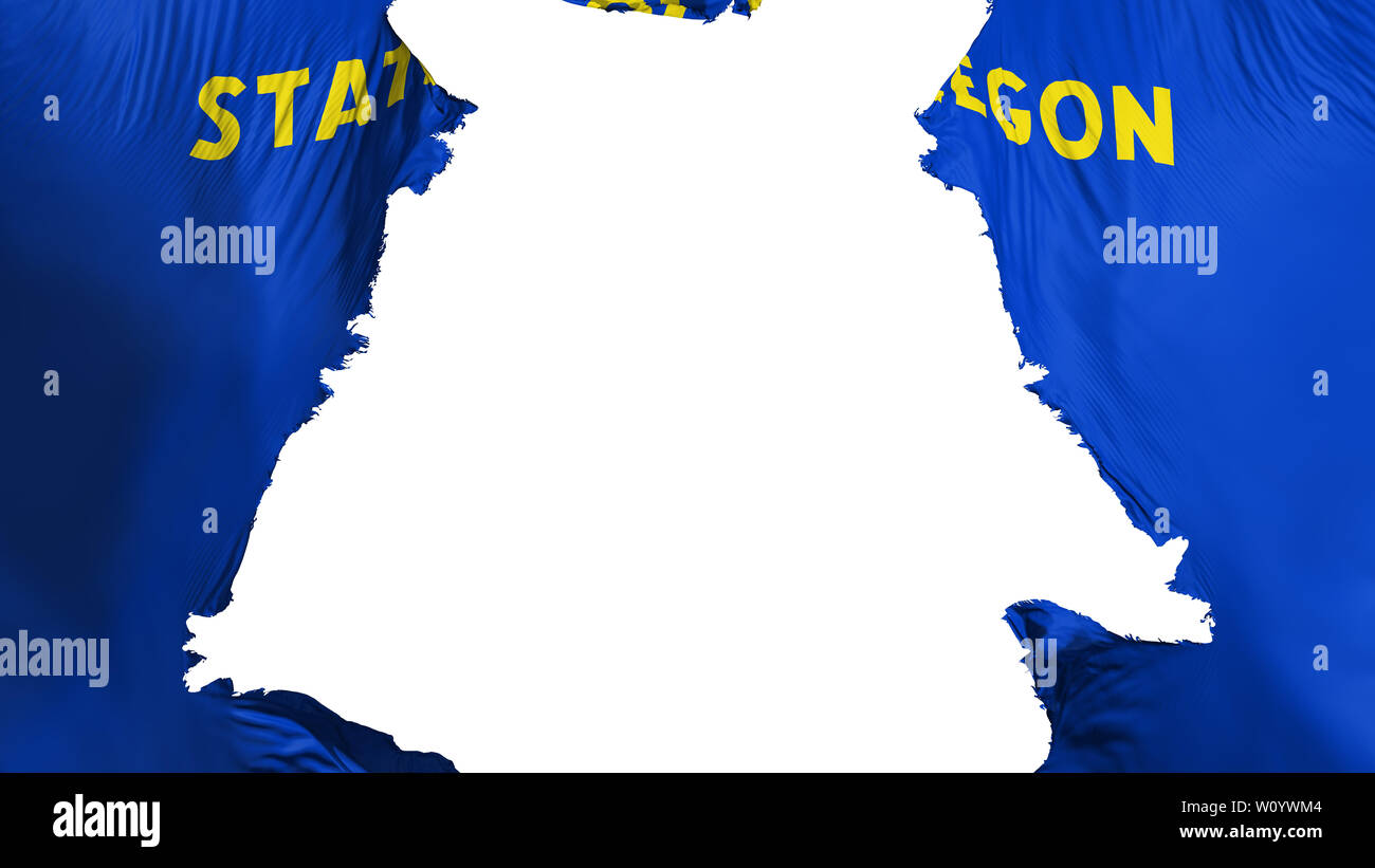 Oregon 3d waving flag hi-res stock photography and images - Alamy