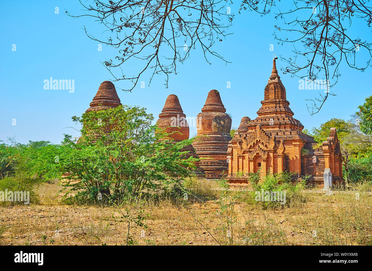 Explore interesting ancient architecture of Htupalaysutan Buddhist ...
