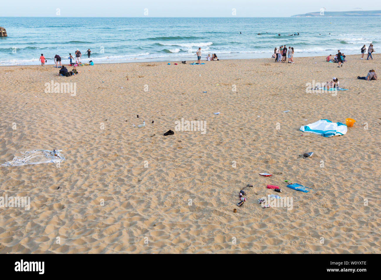 Great british beach clean 2019 hi-res stock photography and images - Alamy