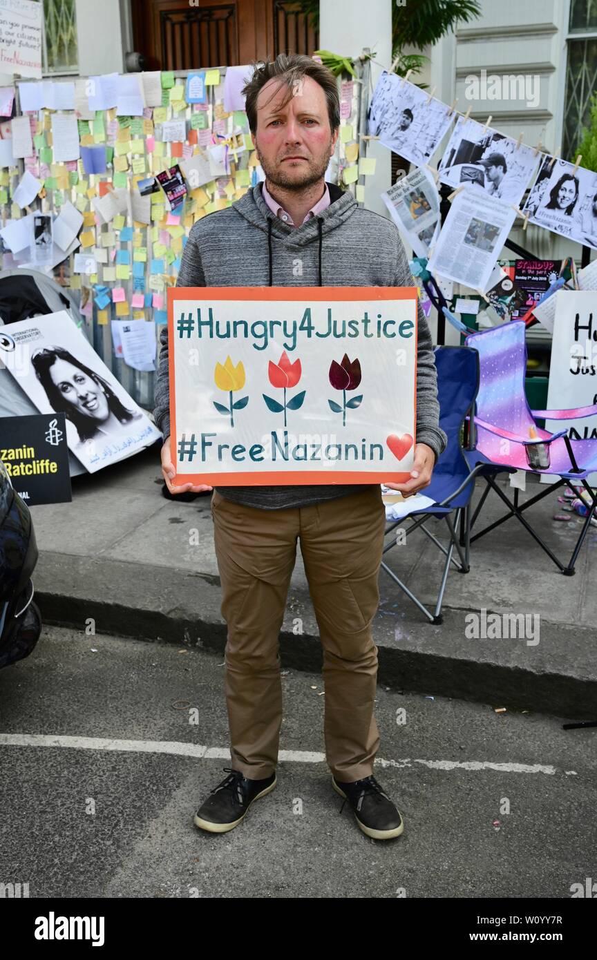 Richard Ratcliffe. Hunger Strike Day Fourteen, Hungry 4 Justice Free ...