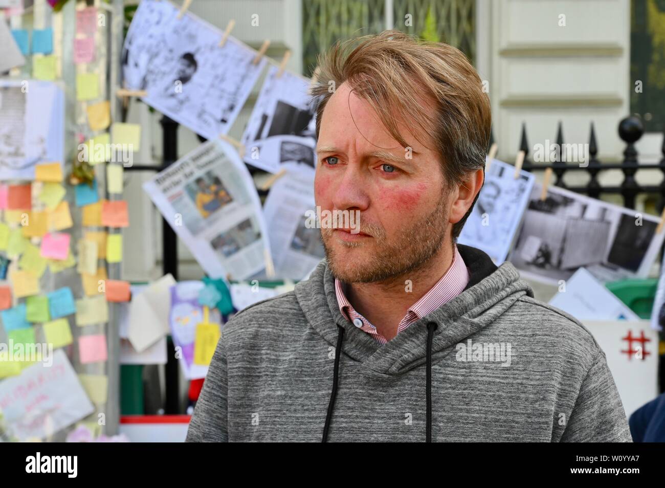 Richard Ratcliffe. Hunger Strike Day Fourteen, Hungry 4 Justice Free ...