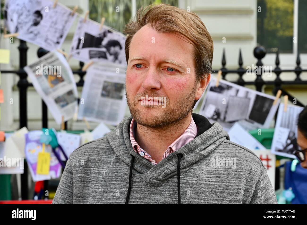 Richard Ratcliffe. Hunger Strike Day Fourteen, Hungry 4 Justice Free ...