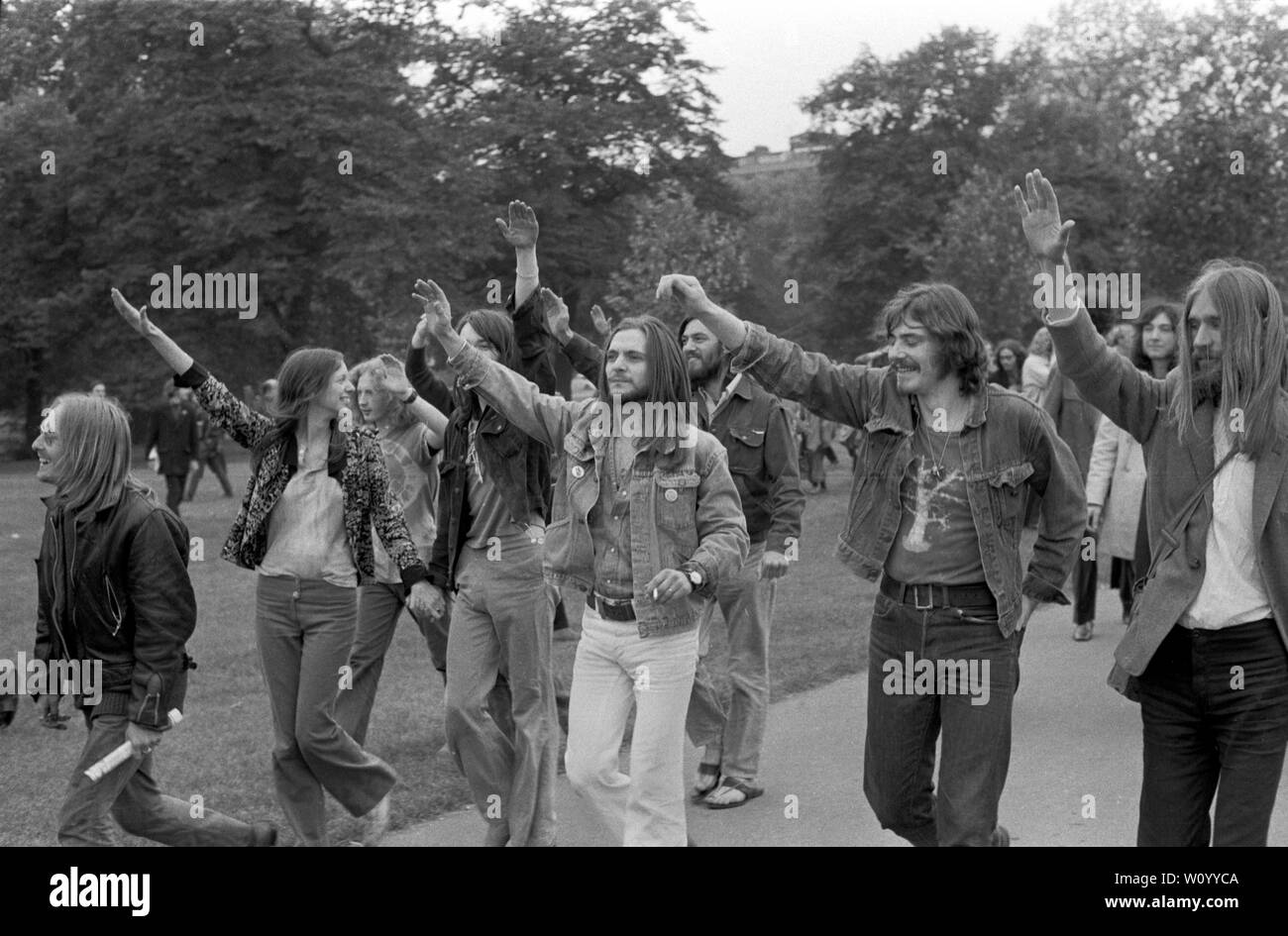 Gay liberation front london 1970 hi-res stock photography and images ...