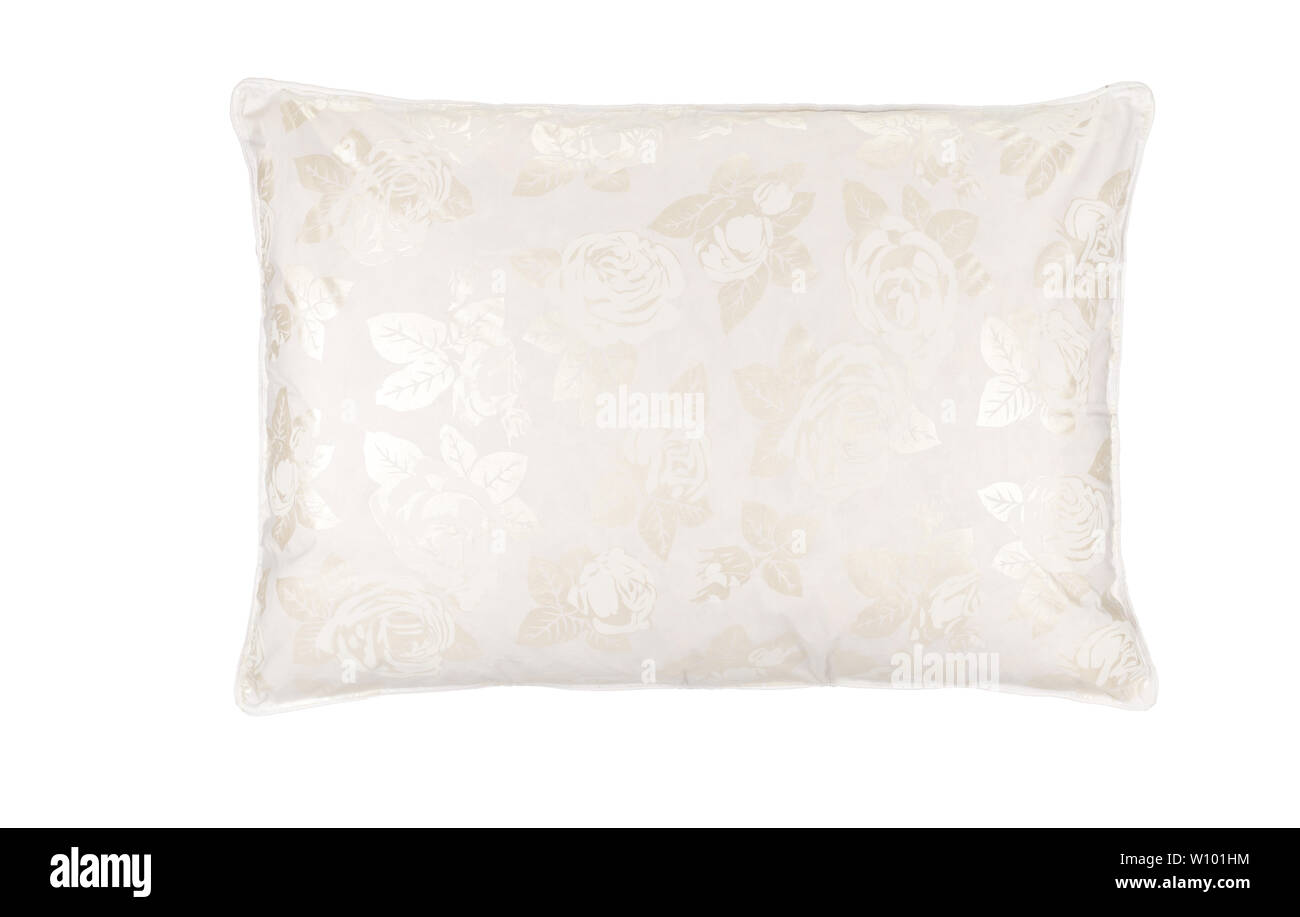 white pillows on pure white background Stock Photo - Alamy