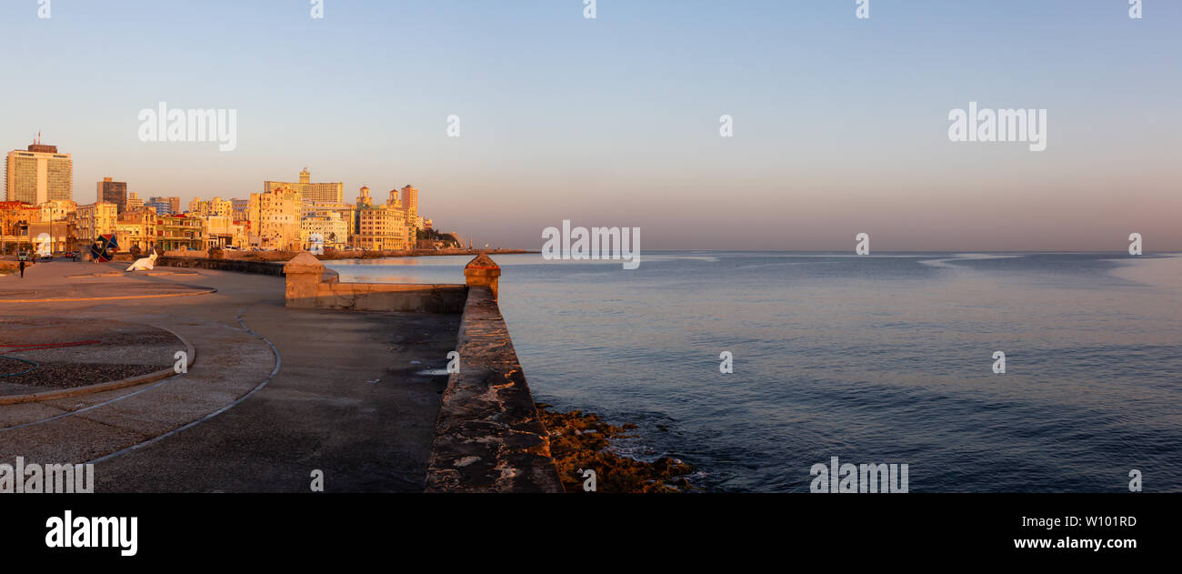 Beautiful panoramic view of the Old Havana City, Capital of Cuba, by ...