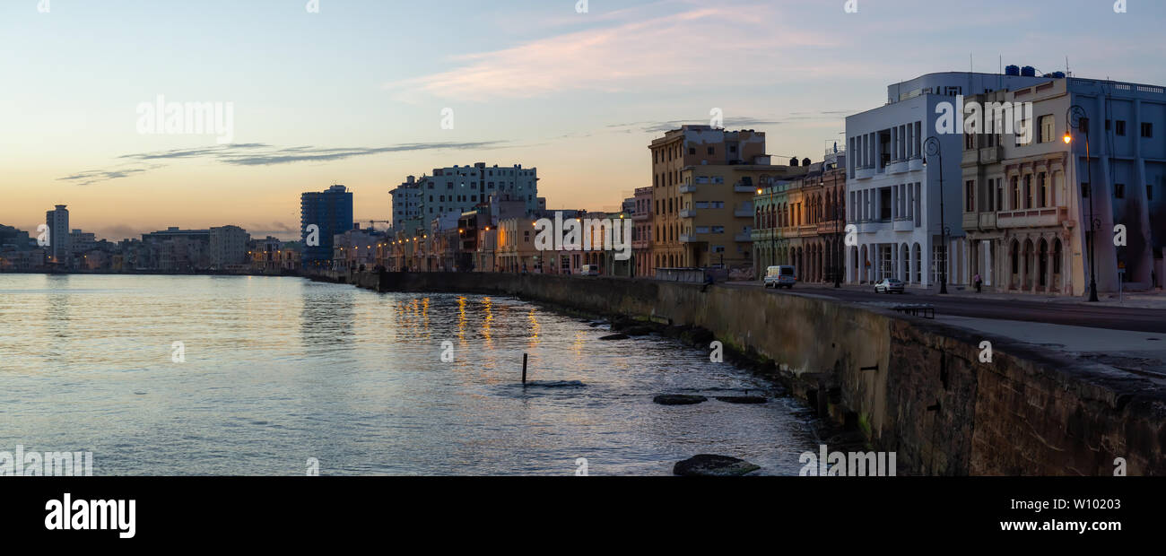 Beautiful panoramic view of the Old Havana City, Capital of Cuba, by ...