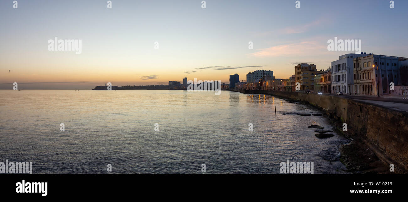 Beautiful panoramic view of the Old Havana City, Capital of Cuba, by ...