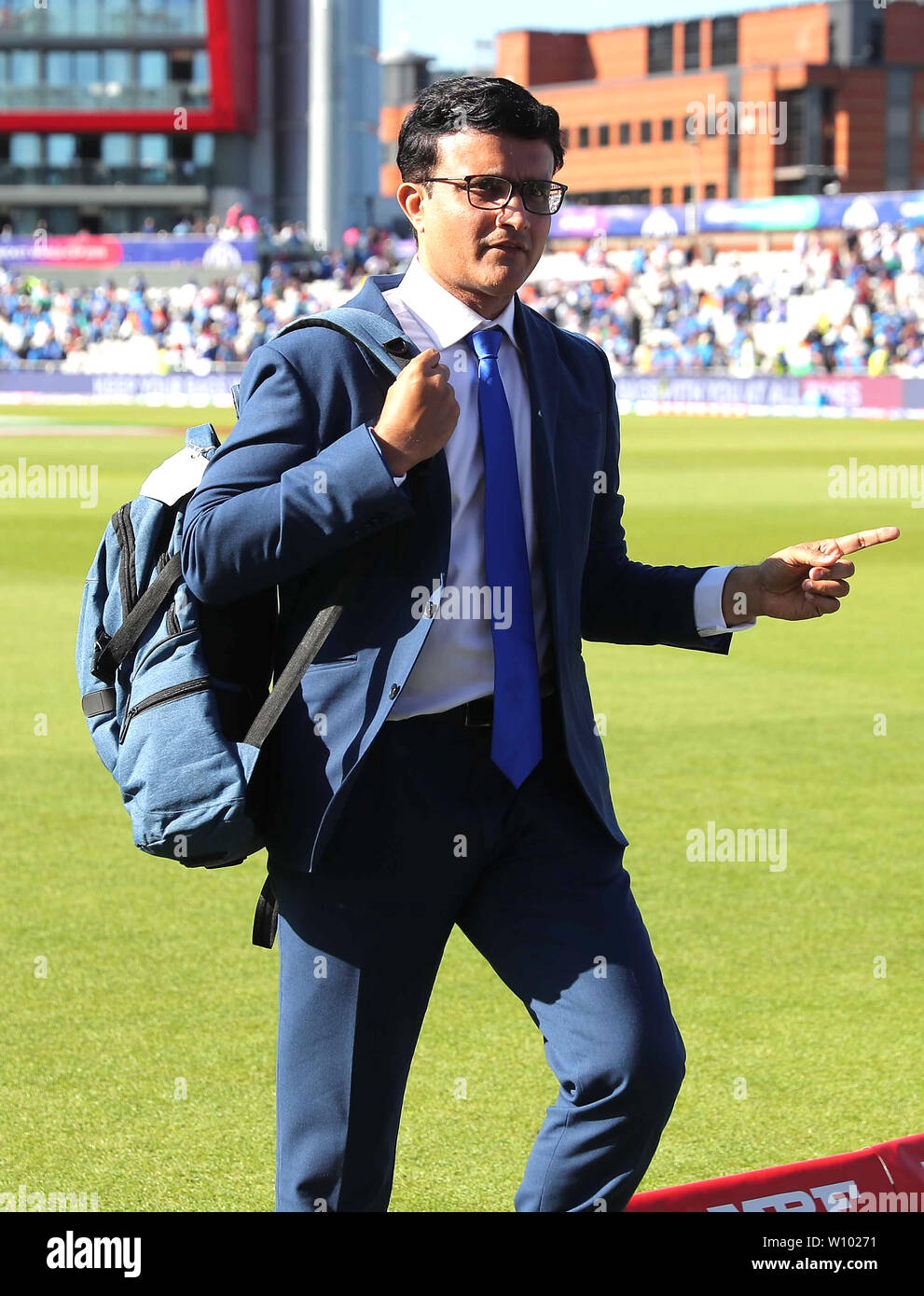Manchester, 27, June 2019. Former captain Ganguly affectionally known ...