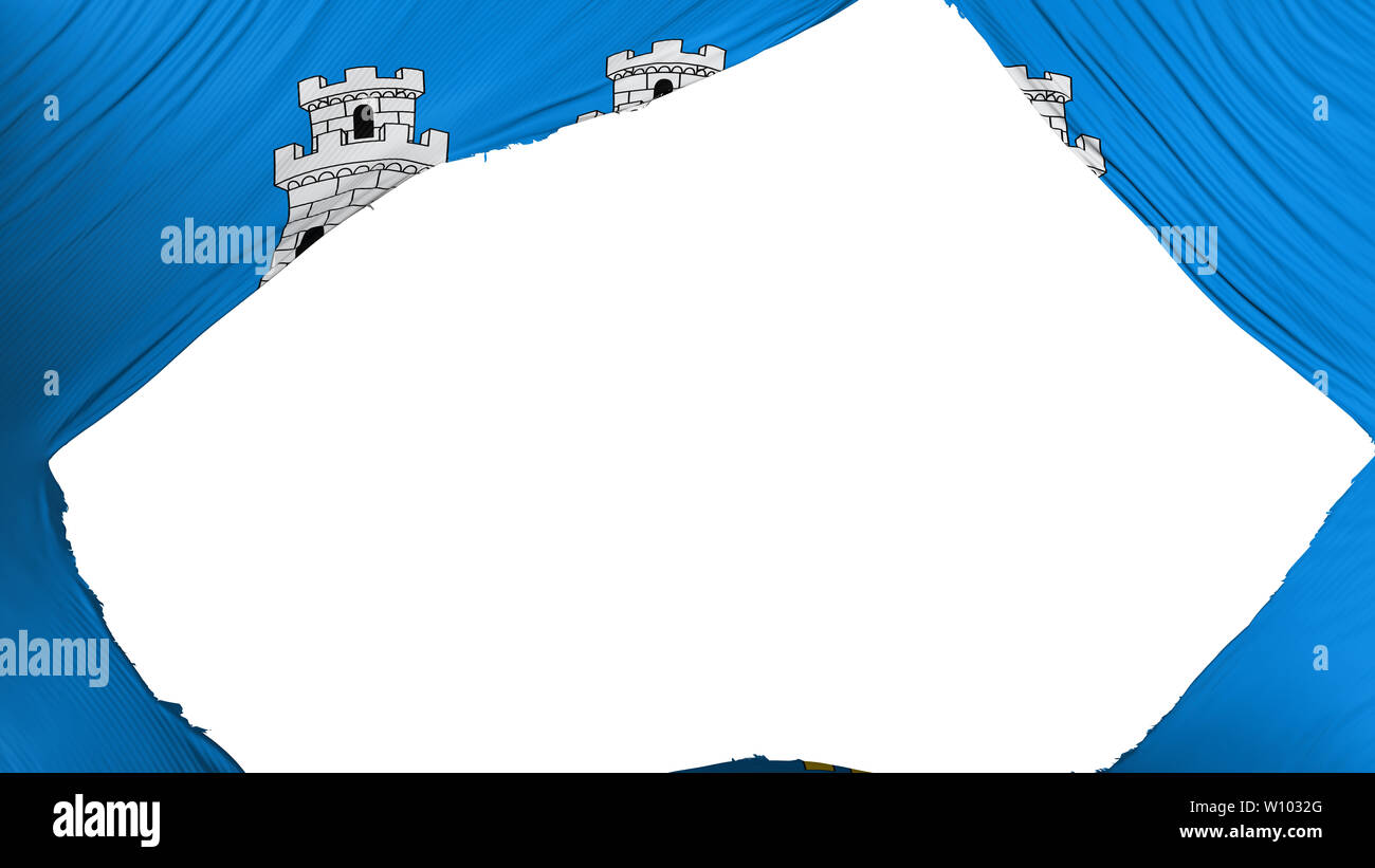 Divided Havana flag Stock Photo - Alamy