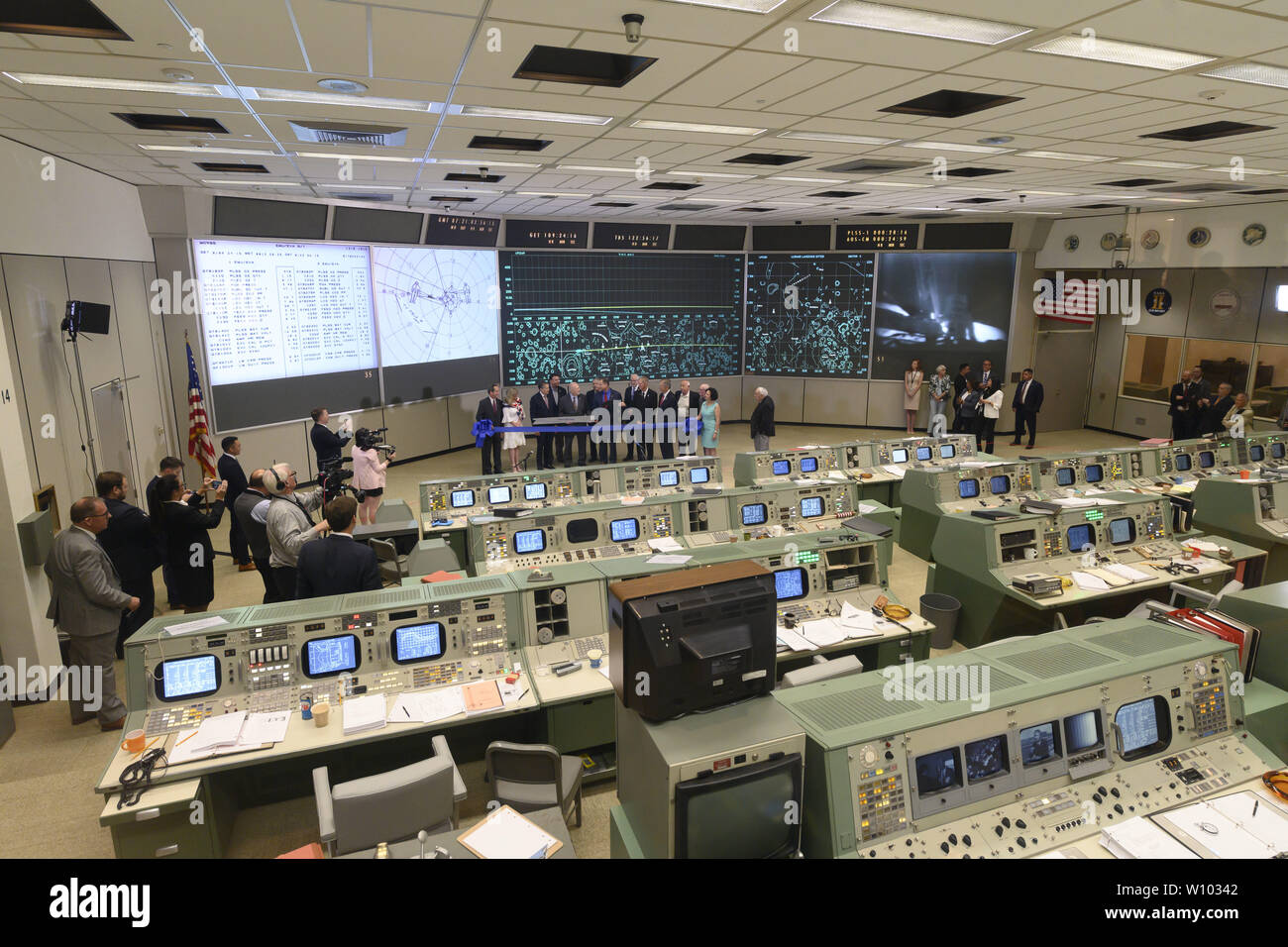 Webster, Texas, USA. 28th June, 2019. The newly restored Mission ...