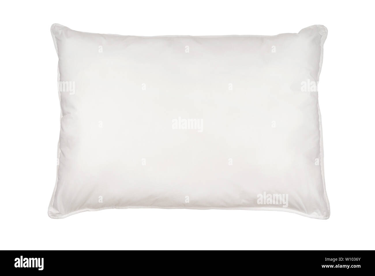 white pillows on pure white background Stock Photo - Alamy