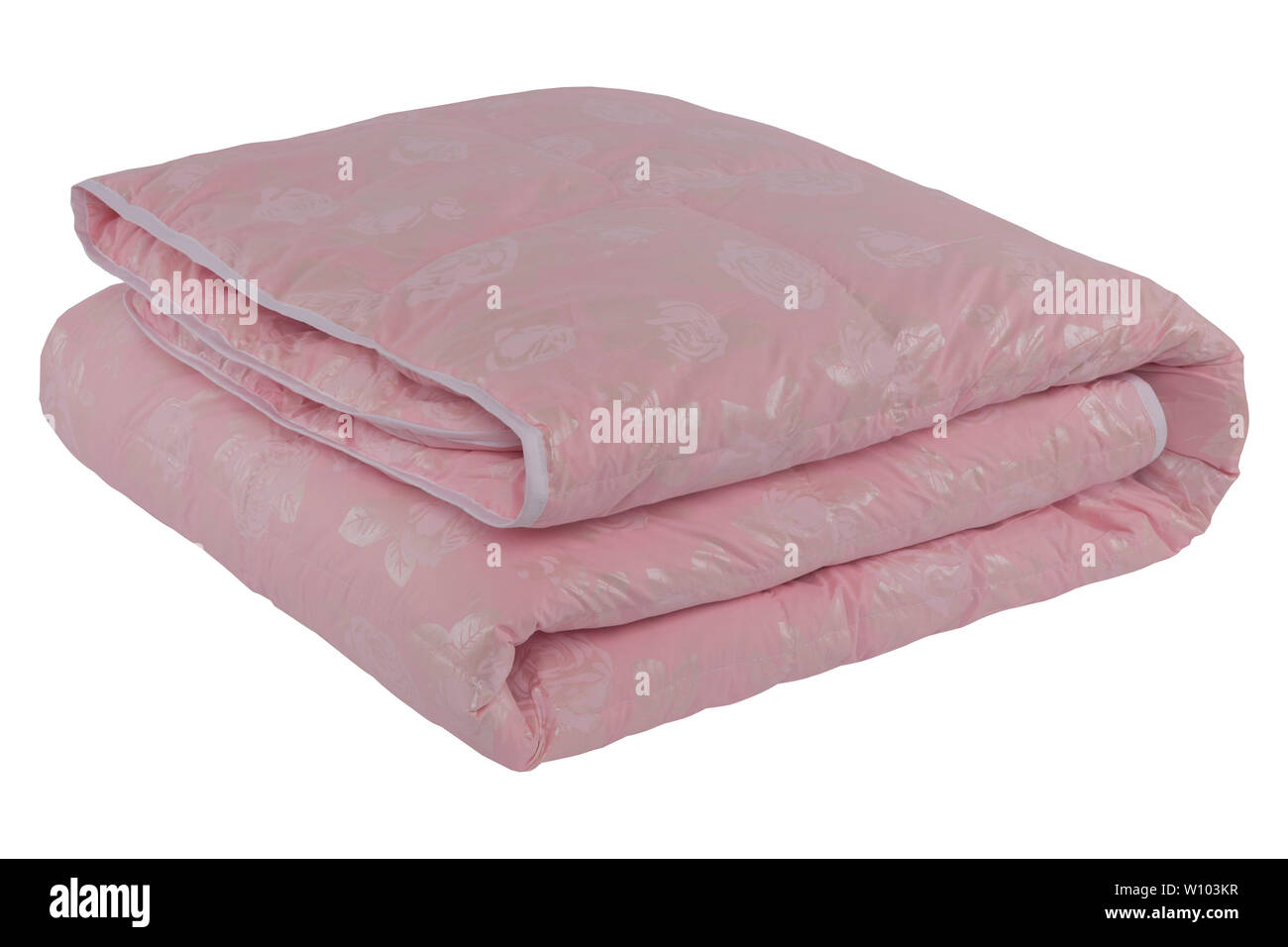 duvet on pure white background Stock Photo - Alamy
