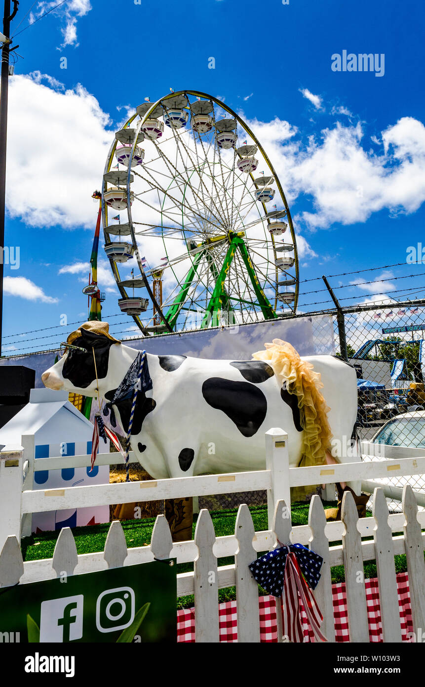 Sights at the Alameda County Fair in Pleasanton California USA Stock ...