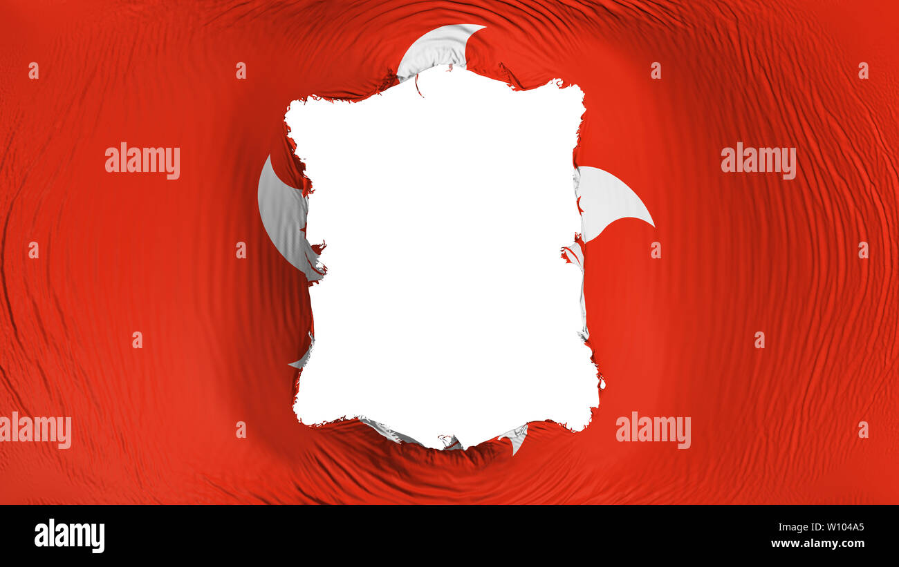 Square hole in the Hong Kong flag Stock Photo - Alamy